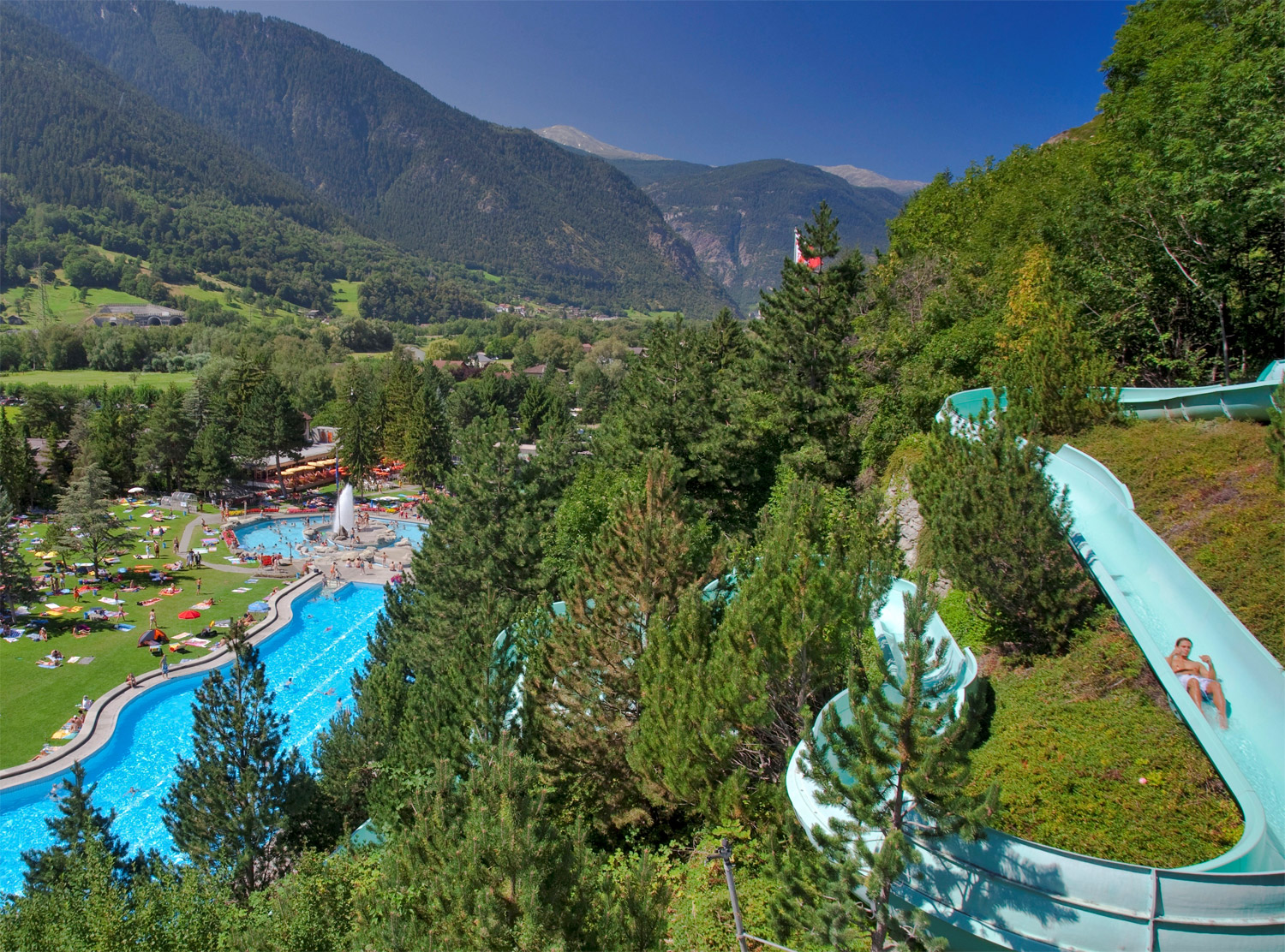 Thermal bath Brigerbad | Baxter Hotel, Visp, Wallis